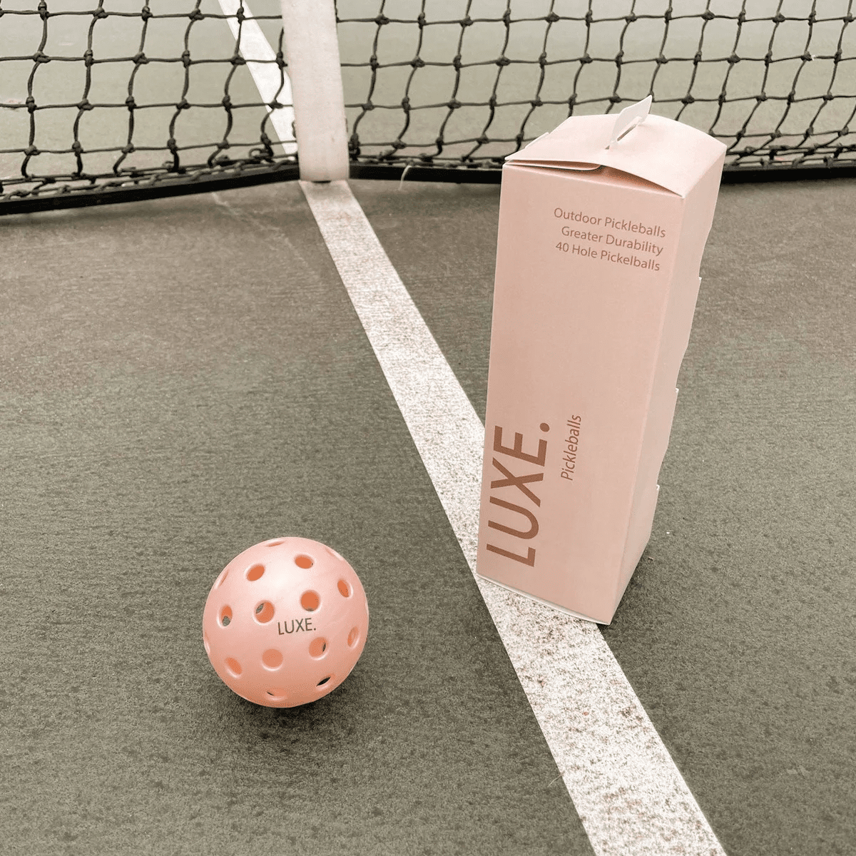 LUXE Pink Pickleballs